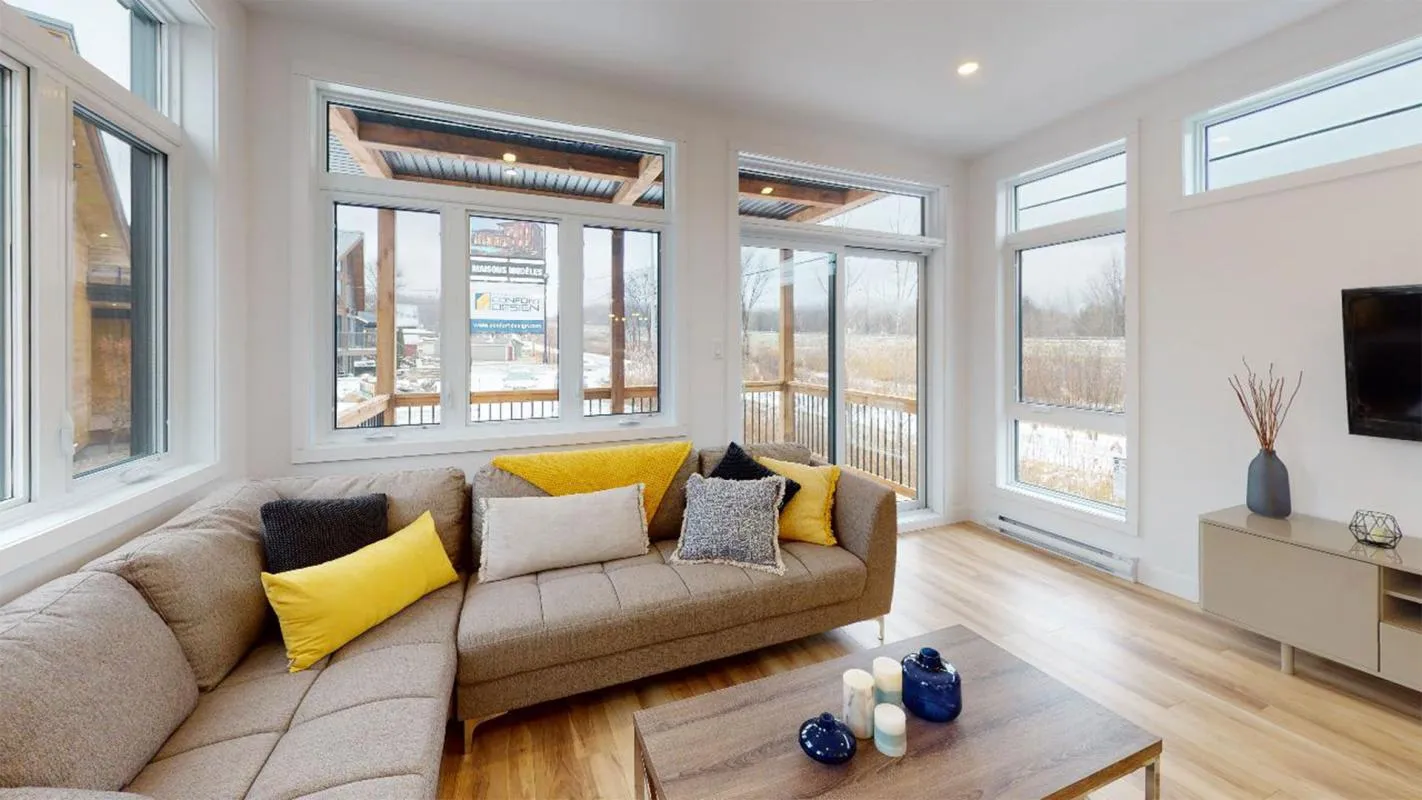 La petite maison, modèle 16X48 des Maisons Confort Design